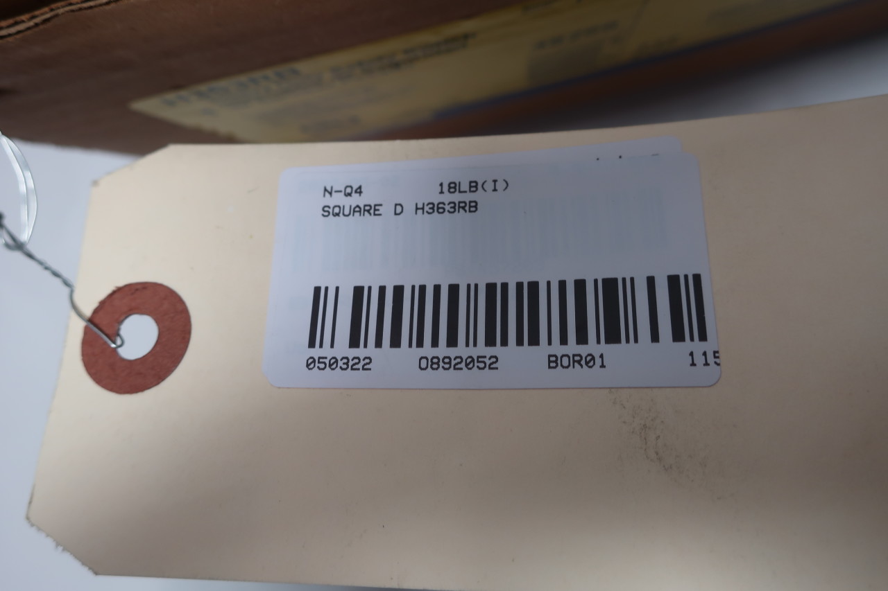 Square D 3 Phase 100A NEMA 3R Safety Switch (H363RB) for sale online | eBay