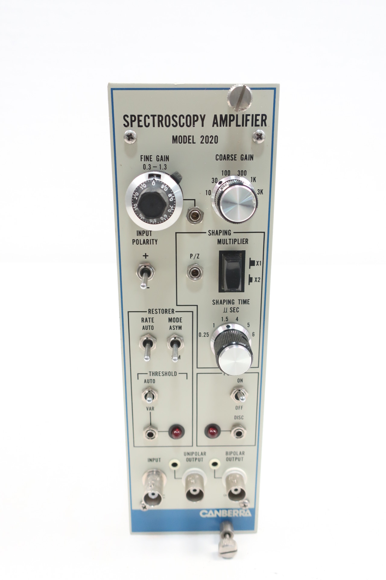 Canberra spectroscopy amplifier model 2020 mirror