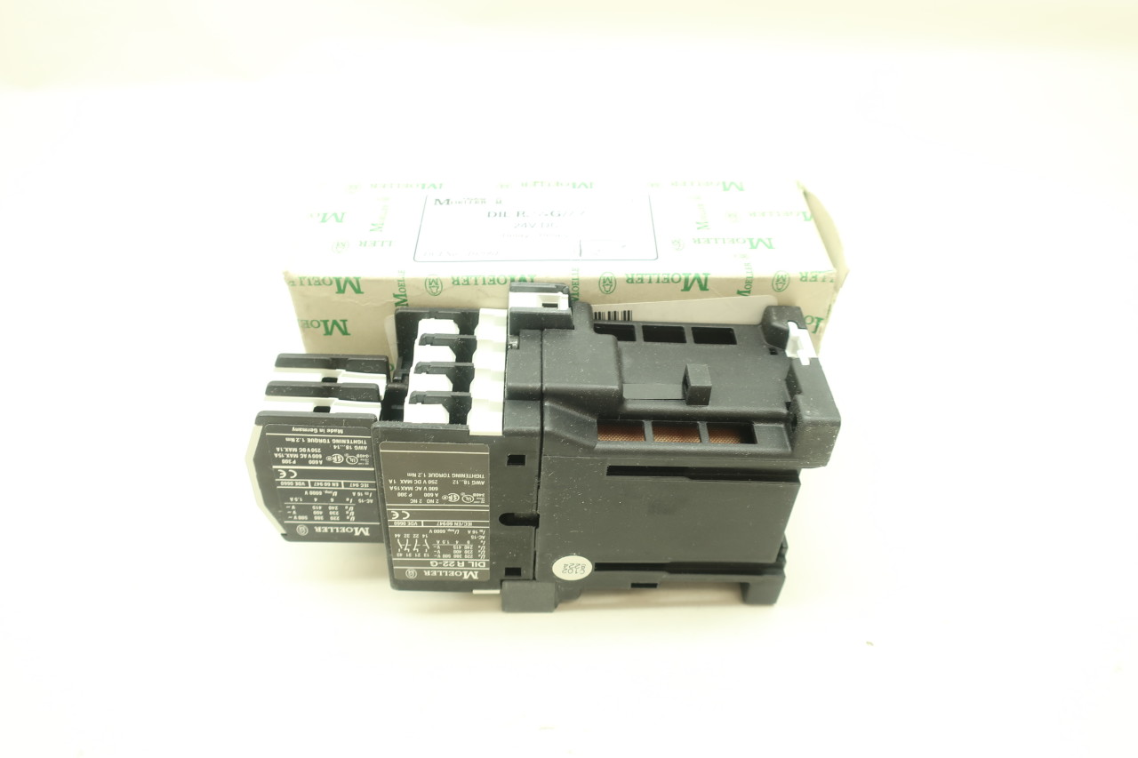 Klockner Moeller DIL-R22-G/11 Control Relay 24v-dc