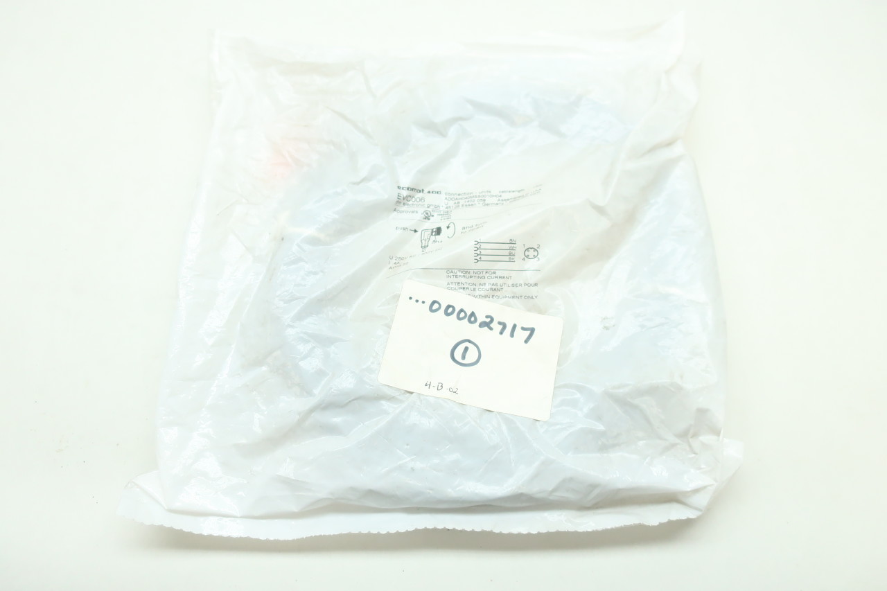 Ifm Efector EVC006 Single Ended Cordset 10m