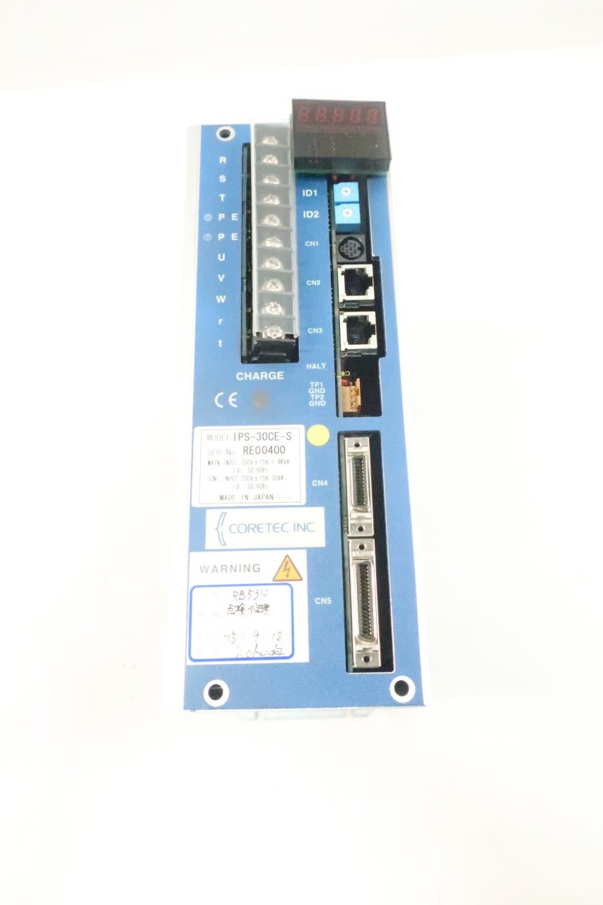 Coretec Inc IPS-30CE-S Nutrunner Controller 1.4kva 200v-ac