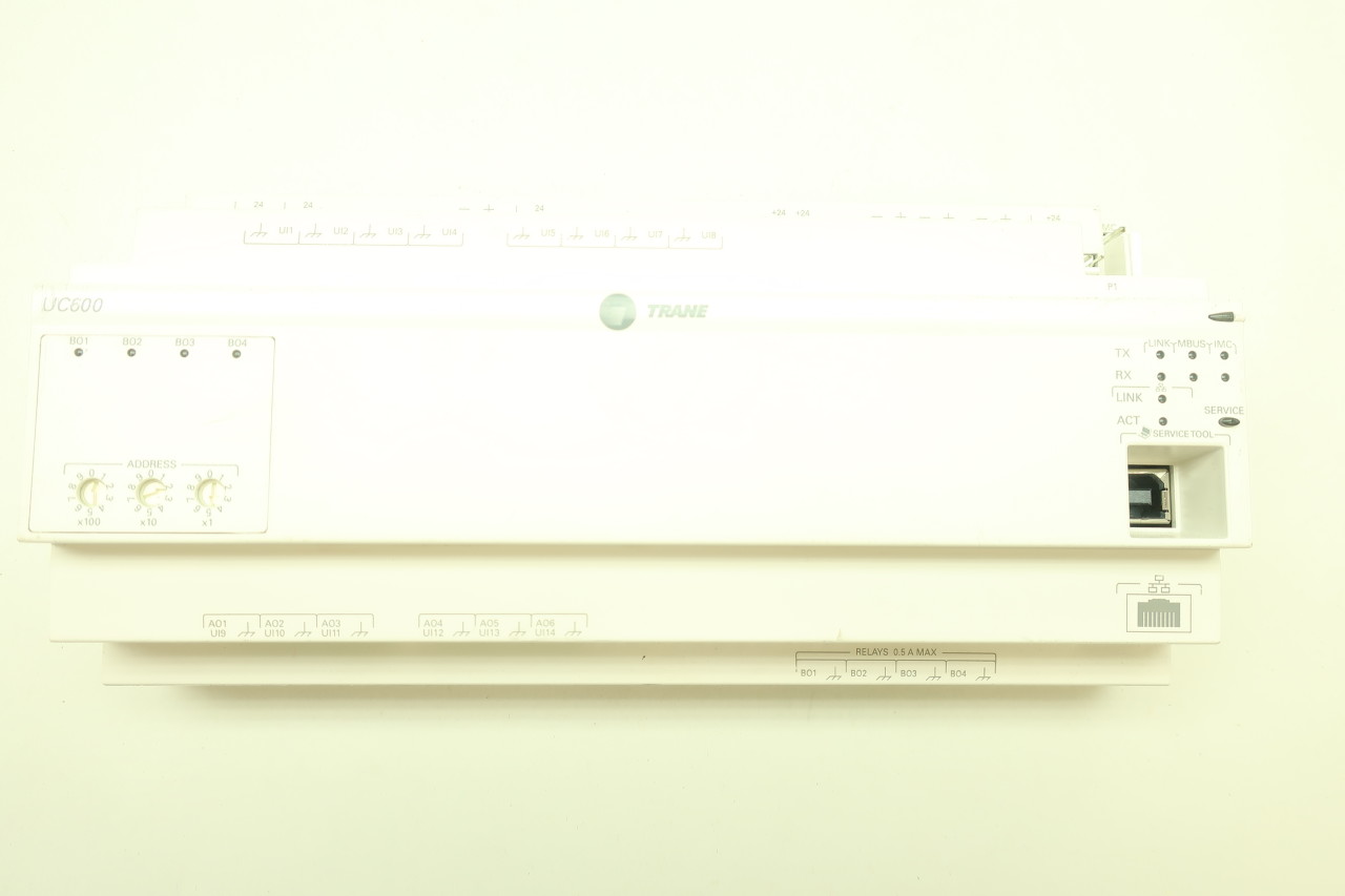 Trane UC600 Progammable Controller Module 24v-dc