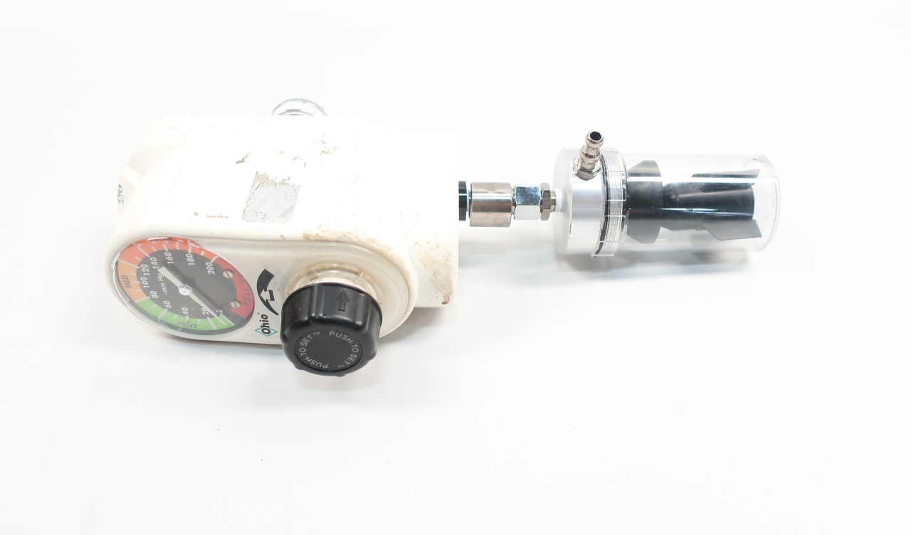 Ohio Medical 1251 PISA Push To Set Intermittent Vacuum Regulator