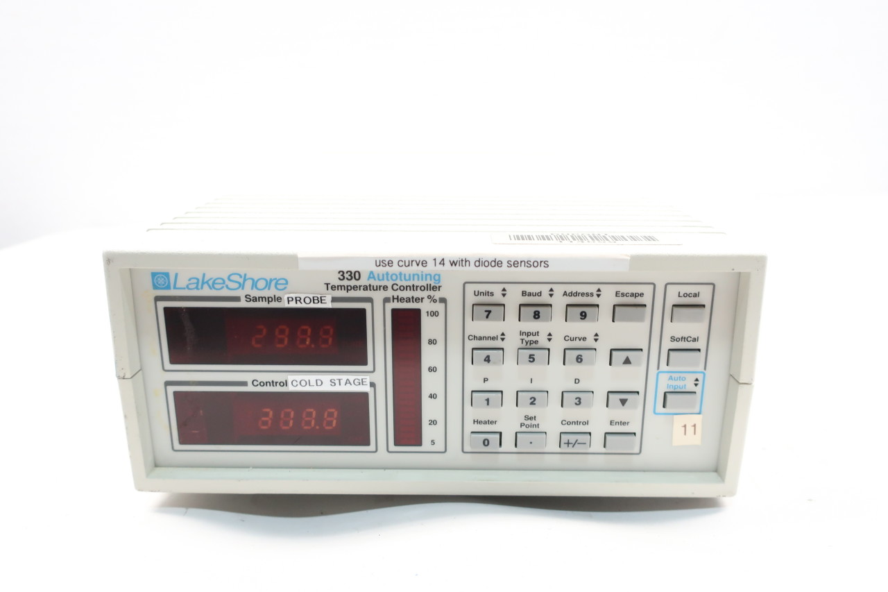 Lakeshore 330 Autotuning Temperature Controller 120v-ac