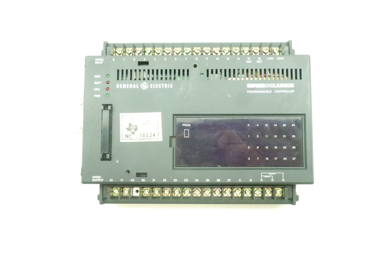 Ge IC609SJR110A Series One Junior Programmable Controller 24v-dc