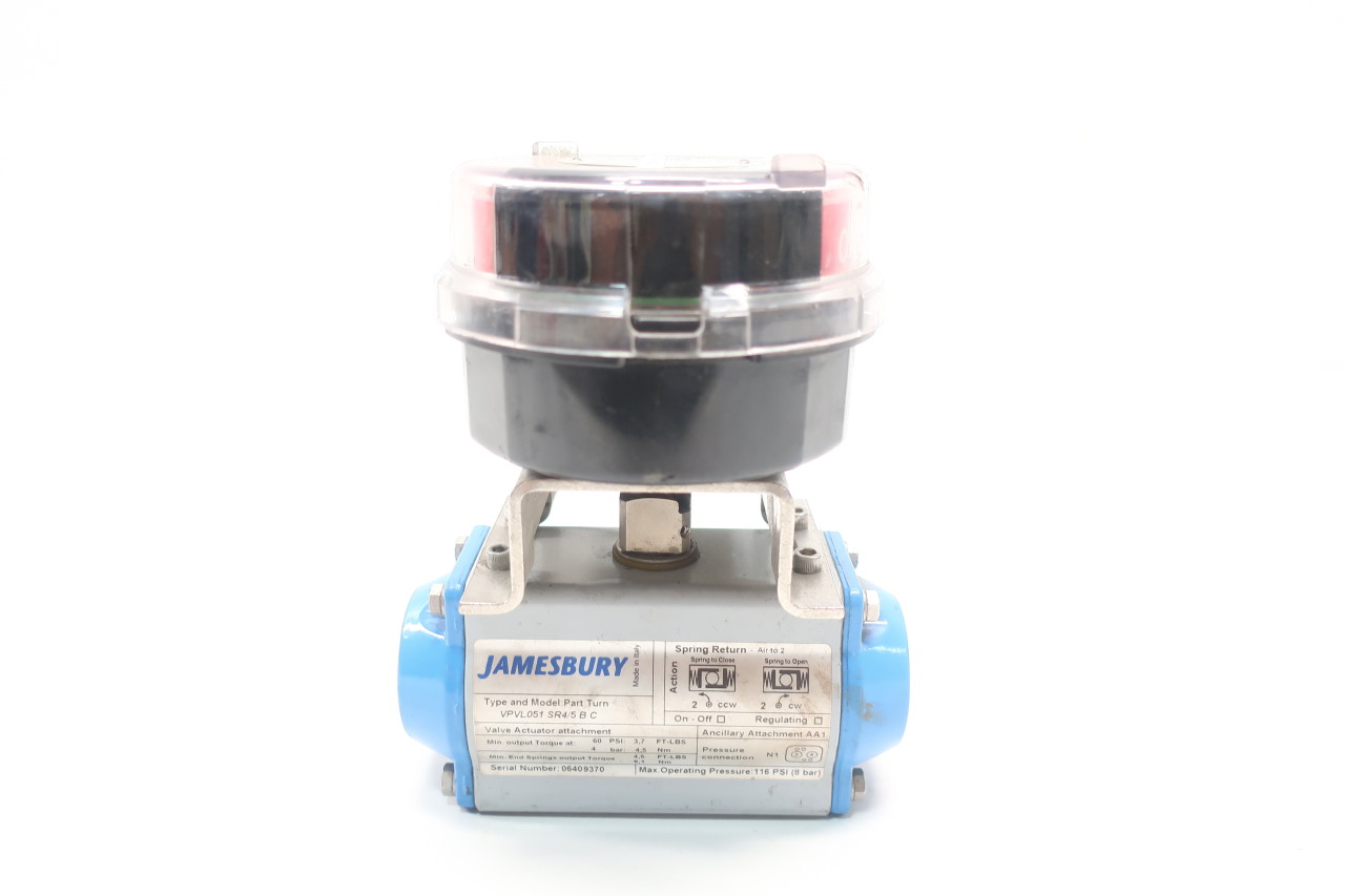 Jamesbury VPVL051 SR4/5 B C Pneumatic Valve Actuator