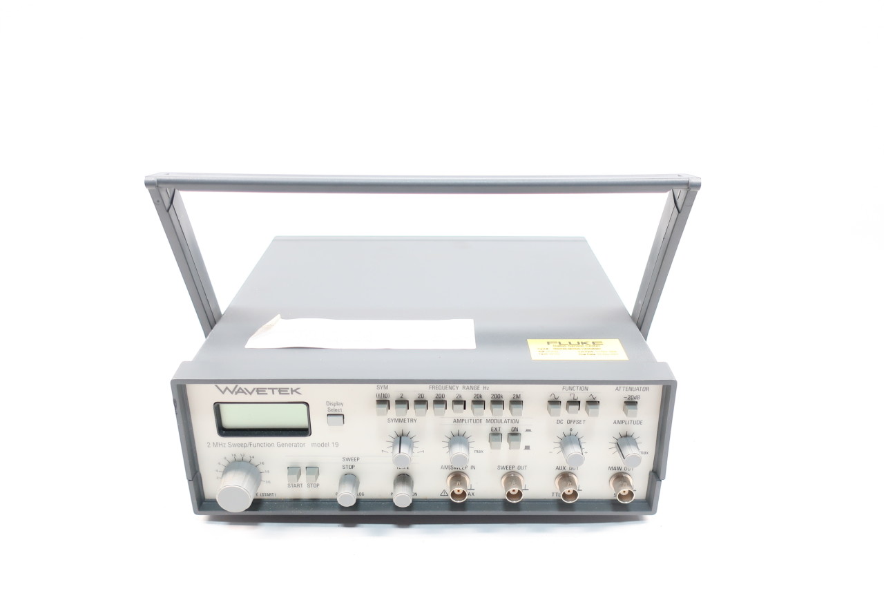 Signal Generators Wavetek Model 19 2mhz Sweep Function Generator