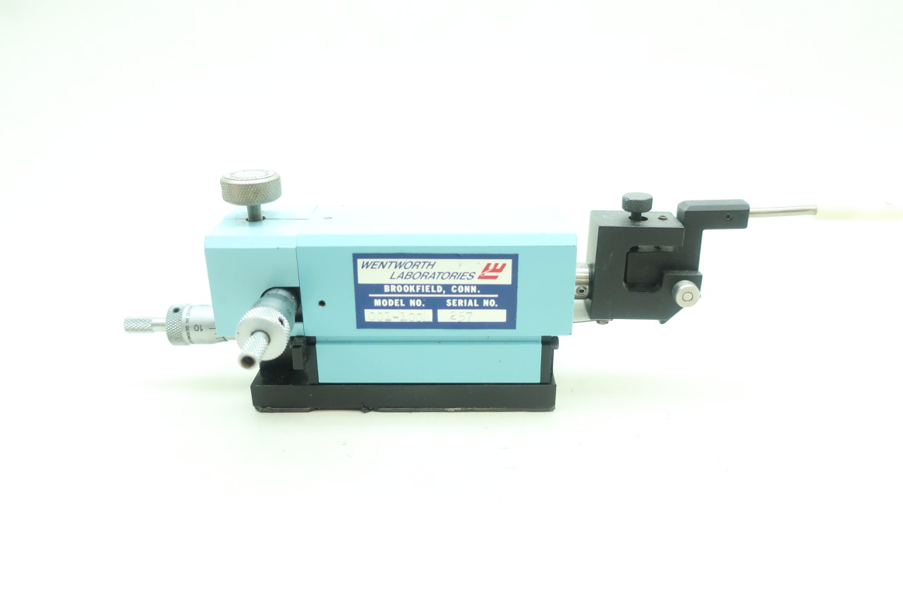 Wentworth Laboratories 001-1004 Micro-positioner Probe W/ Micrometers
