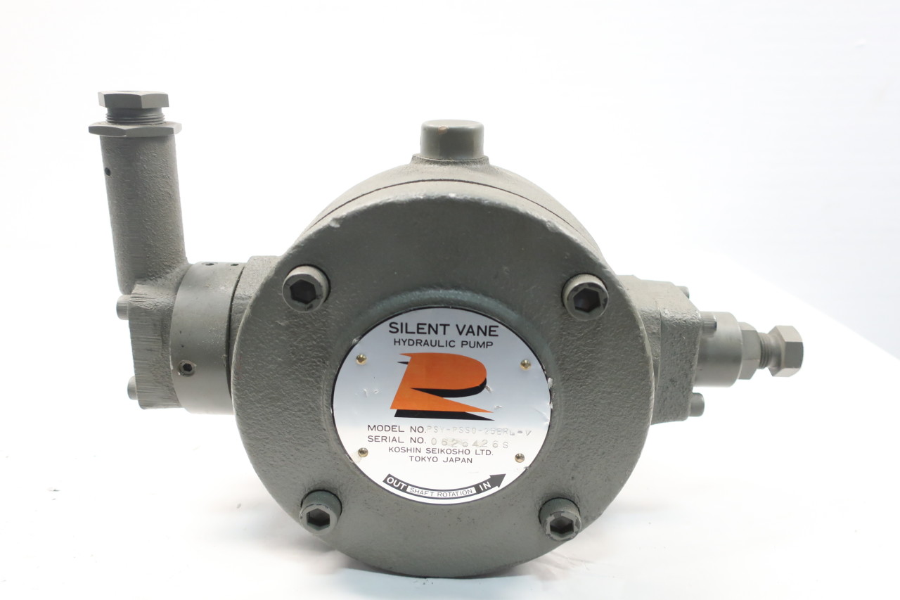Koshin Seikosho PSV-PSS0-25ERL-V Silent Vane Hydraulic Pump