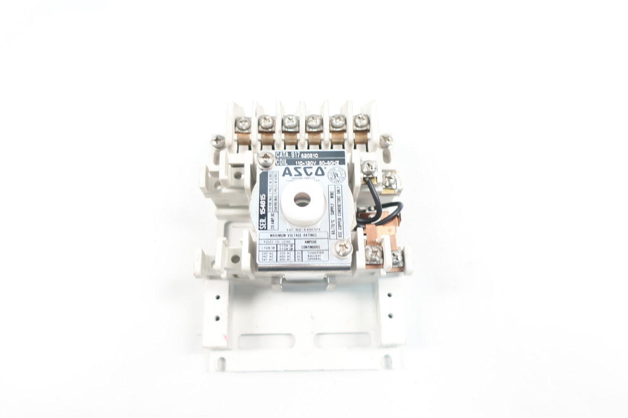 Asco 917 62031C Lighting Contactor 110-120v-ac