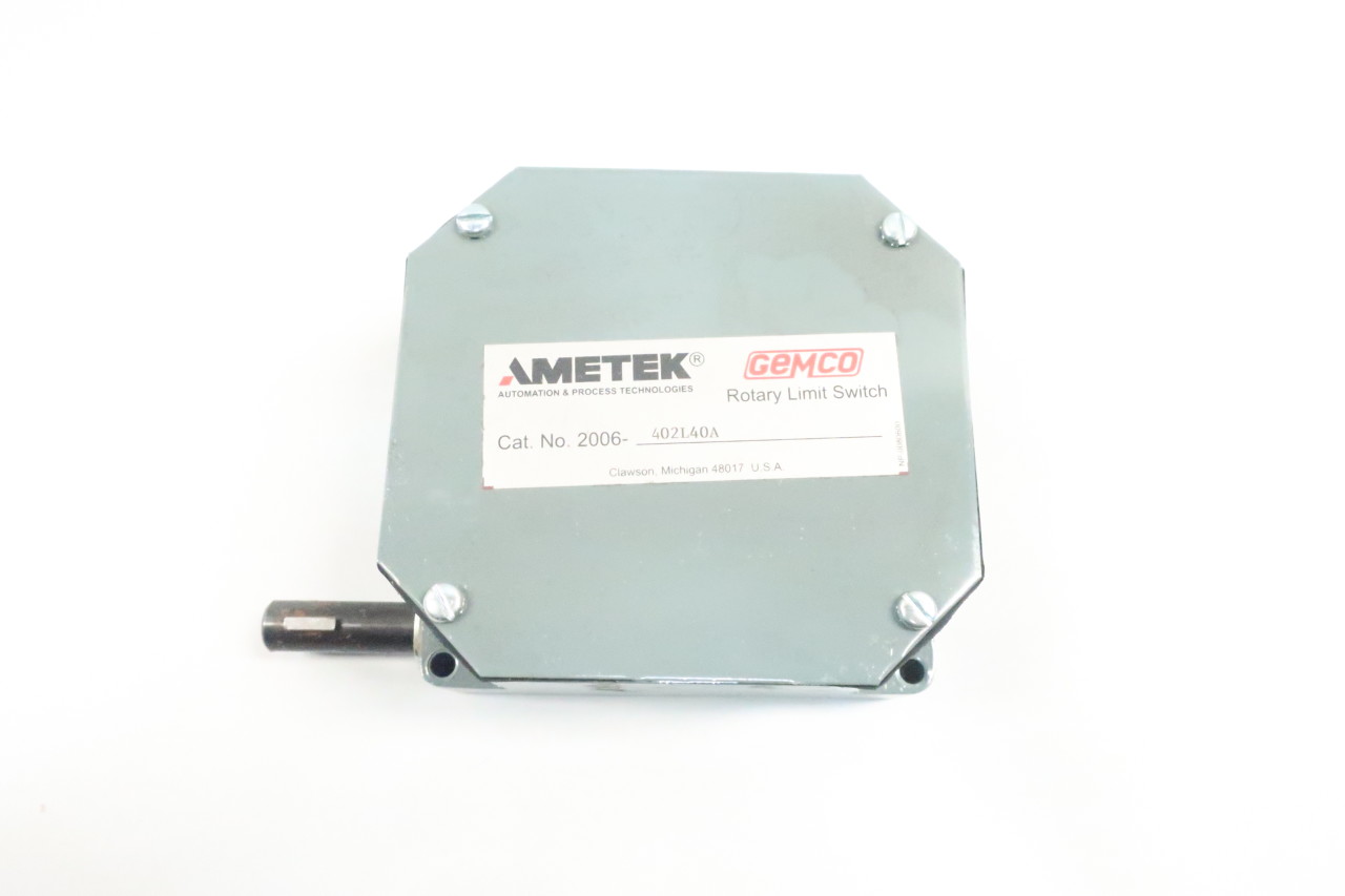 Ametek 2006-402L40A Gemco Rotary Limit Switch