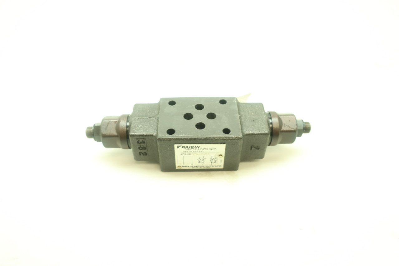 Daikin MT-02W-55 Hydraulic Throttle Check Valve