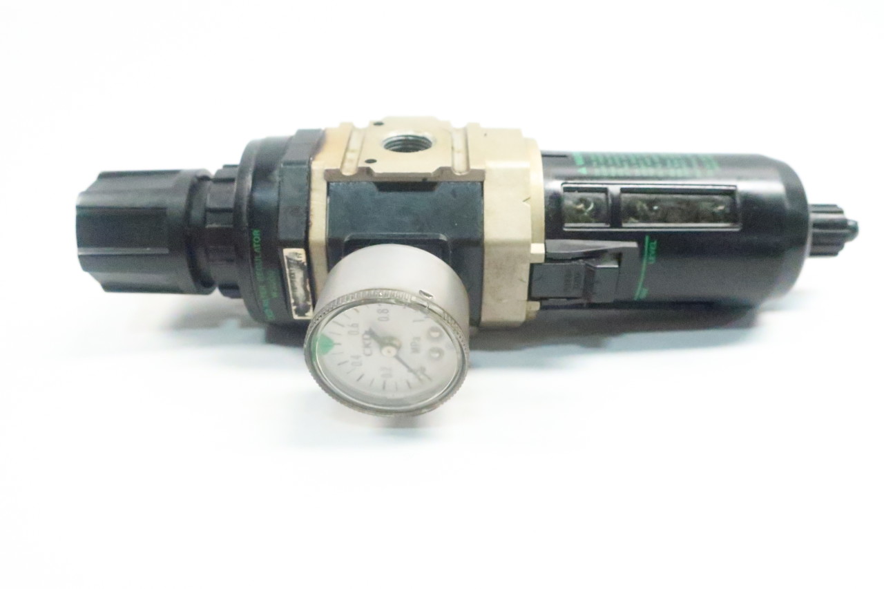 Ckd W3000 Pneumatic Filter-regulator 1mpa 3/8in Npt