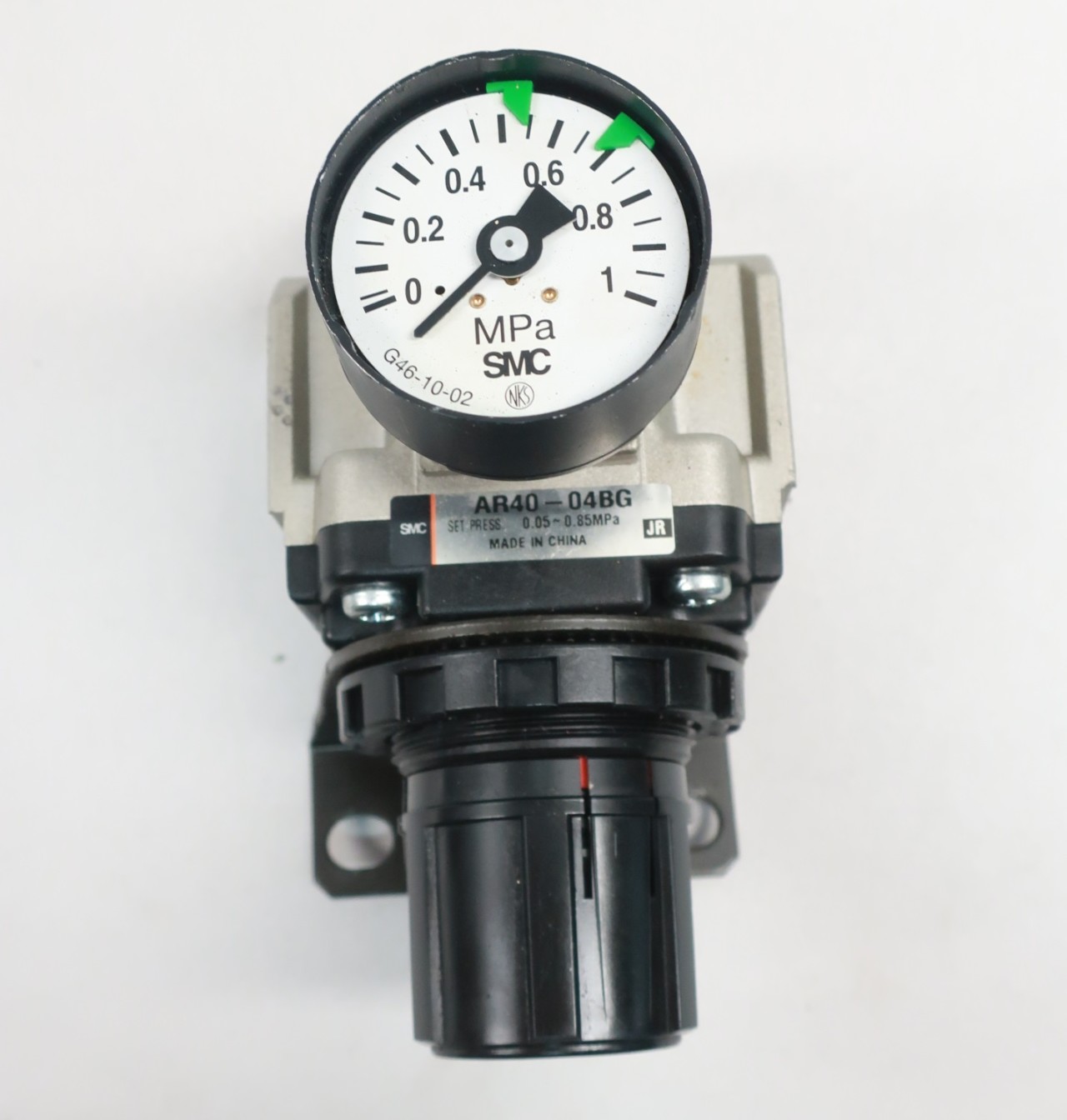 Smc AR40-04BG Pneumatic Regulator 0.05-0.85mpa 1/2in Npt