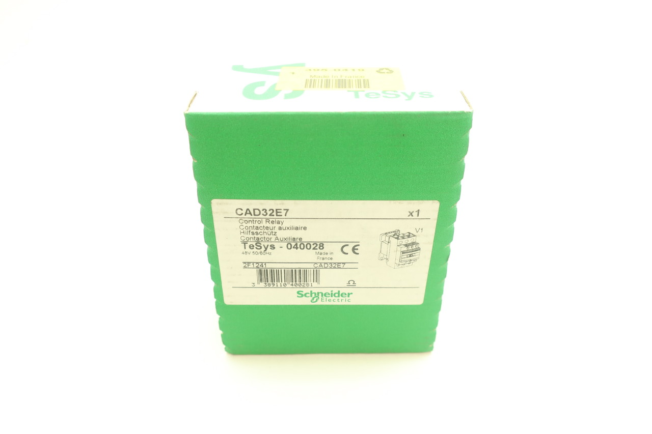 Schneider CAD32E7 Control Relay 48v-ac