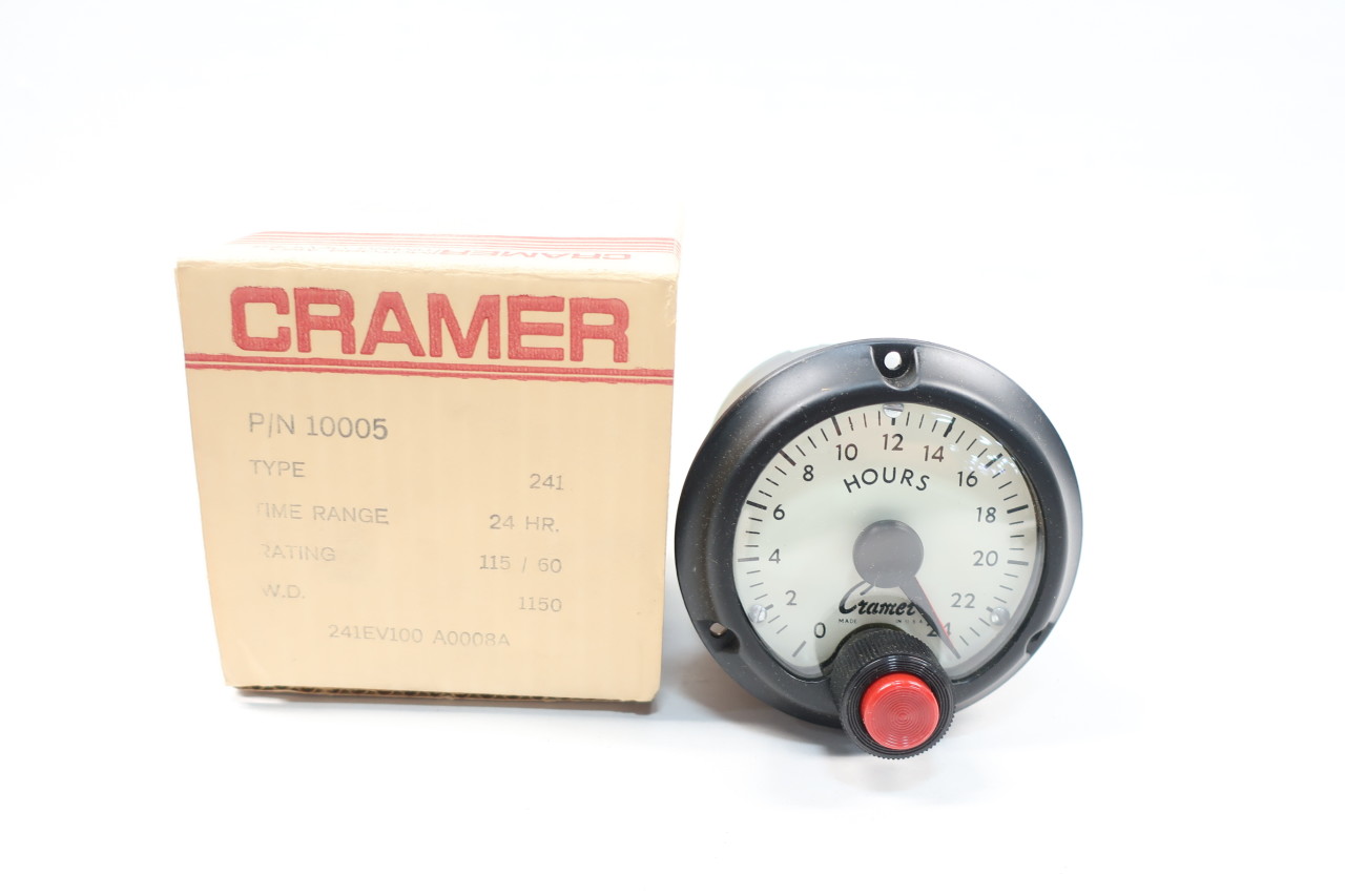 Cramer Controls 10005 241E-A Timer 0-24hr 115v-ac