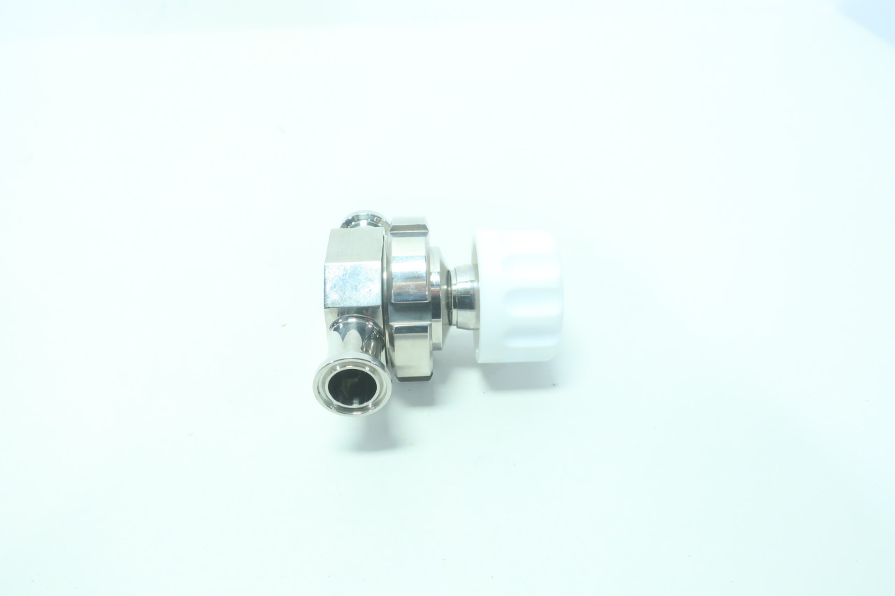 Rattiinox 061 Manual Stainless 3/4in Tri-clamp Diaphragm Valve