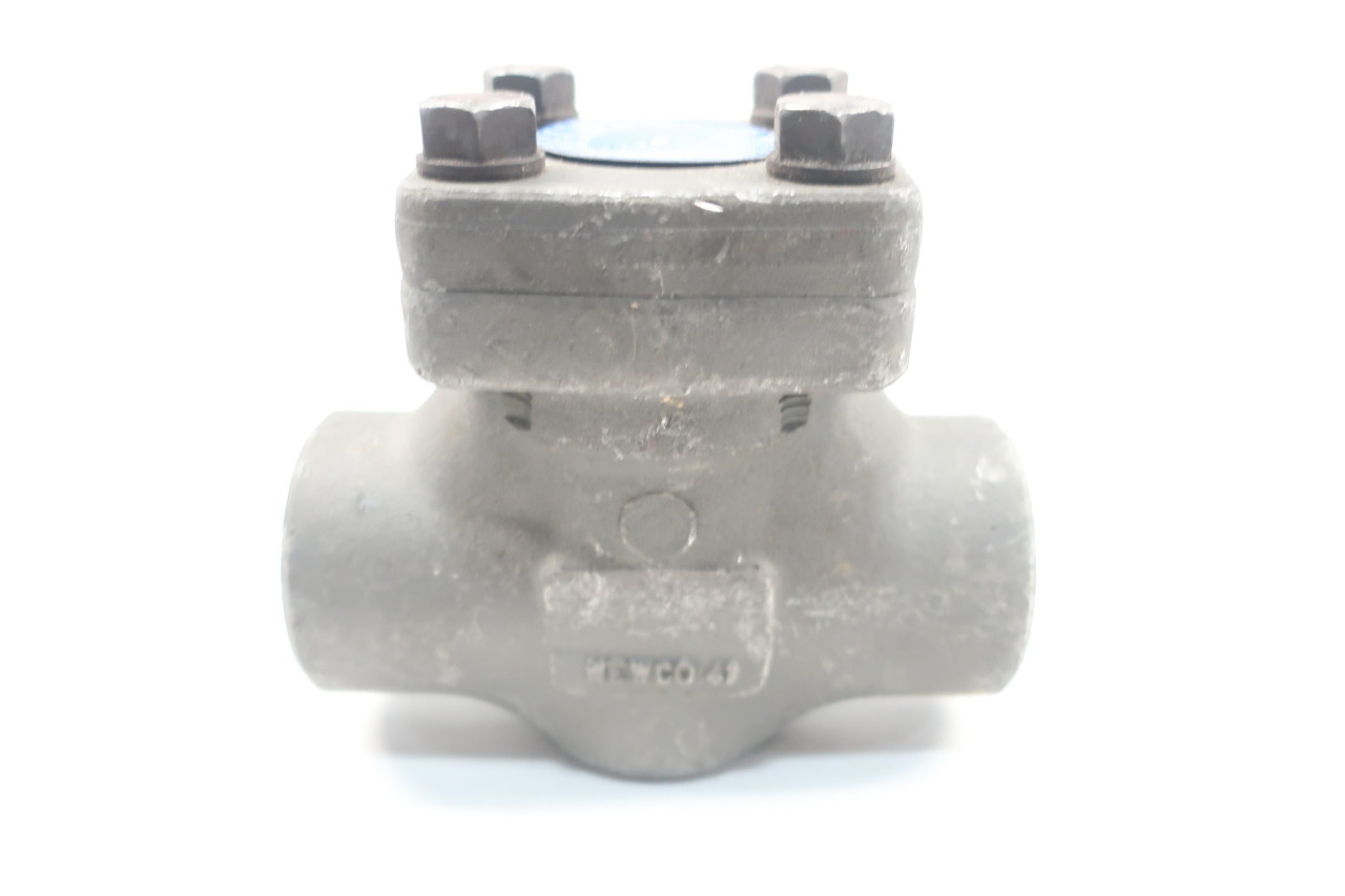 Newco 48S-FS2 BR 307 Steel Socket Weld Check Valve 1-1/2in