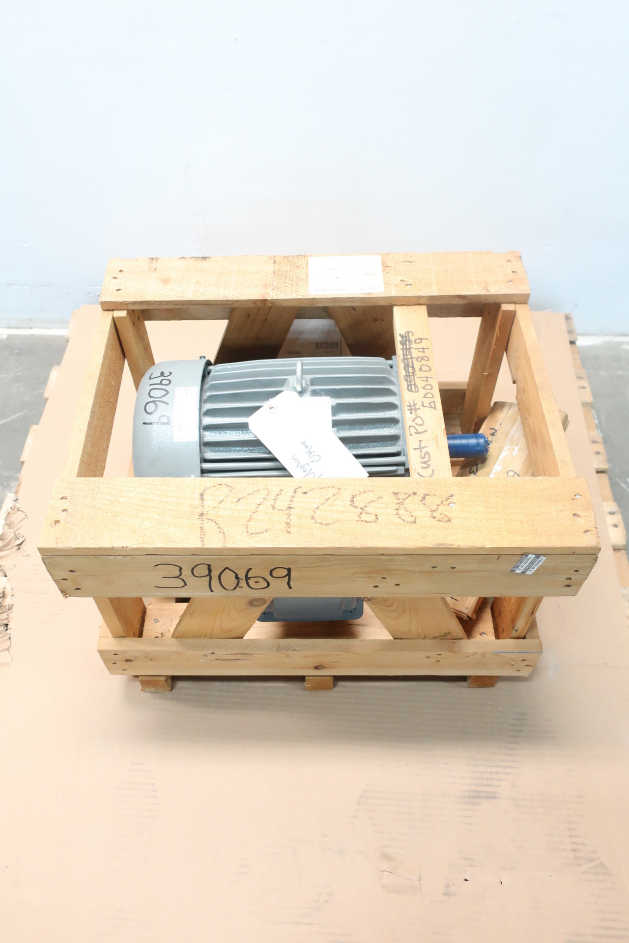 Westinghouse E0038 Max-e1 Motor 215t 3ph 3hp 865rpm 230/460v-ac