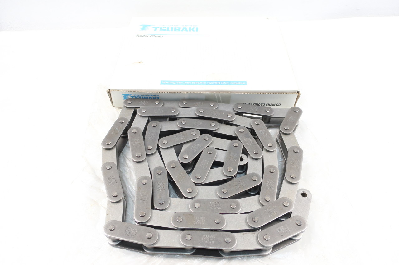Tsubaki C-2080-H RF2080-S Roller Chain 10ft Length 2in Pitch