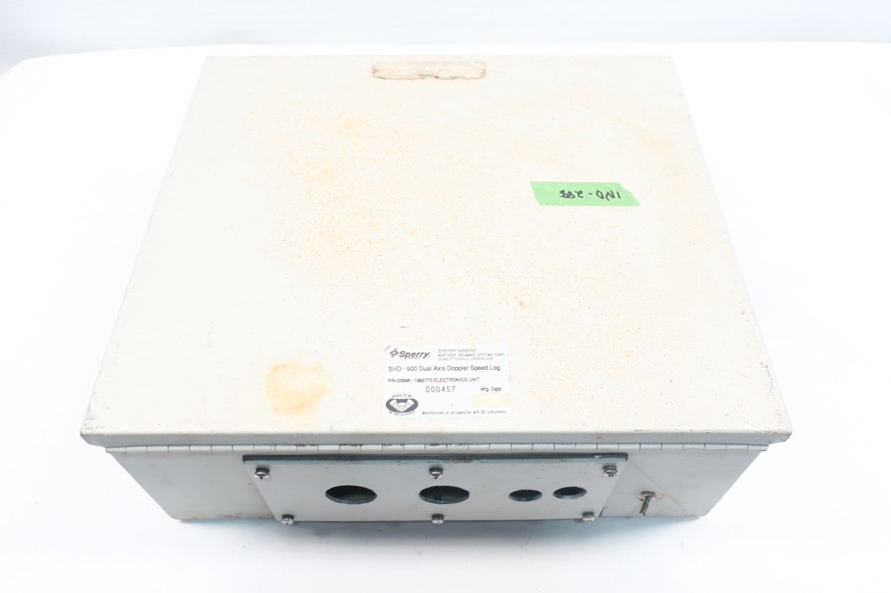 Sperry SRD-500 Dual Axis Doppler Speed Log