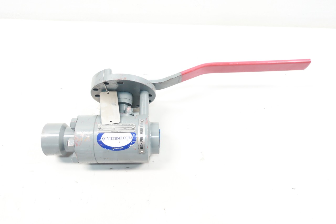 Valvtechnologies VOL1-SW-ST-L010-004AA-002 Steel Socket Weld Ball Valve 1in