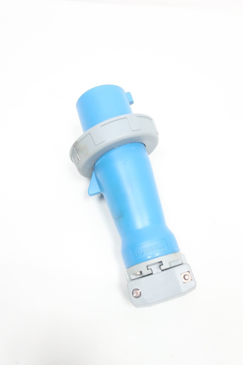 Hubbell 460P9W Hbl Pin & Sleeve Watertight Plug 3ph 3p 4w 60a Amp 250v-ac