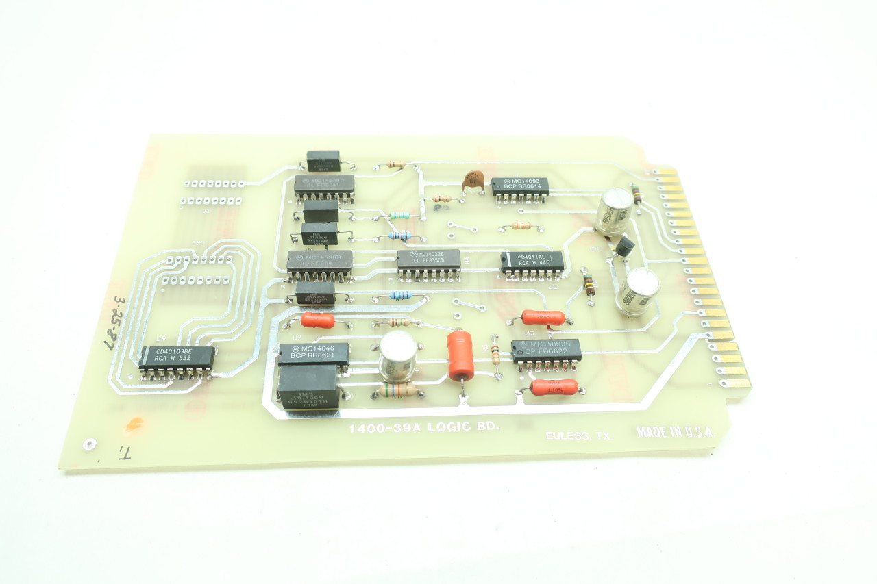 Oak 1400-39A Logic Pcb Circuit Board