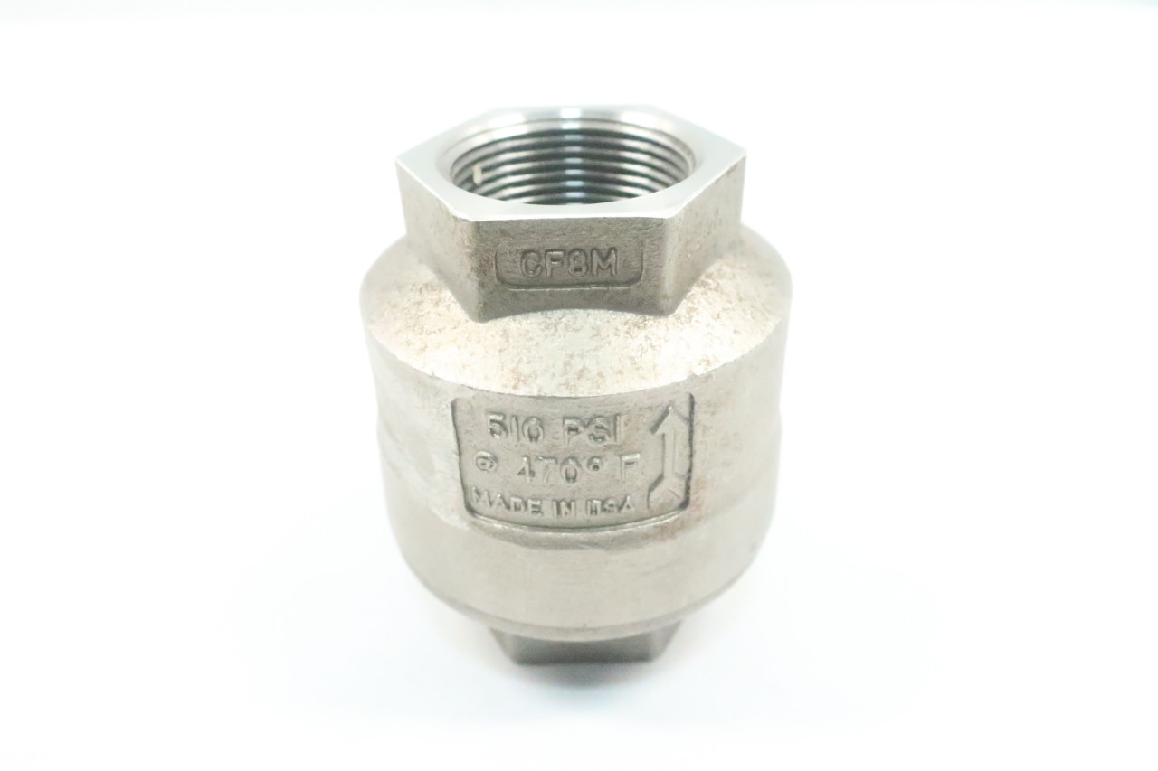 Dft Valves SCV Stainless Check Valve 1in Socket Weld