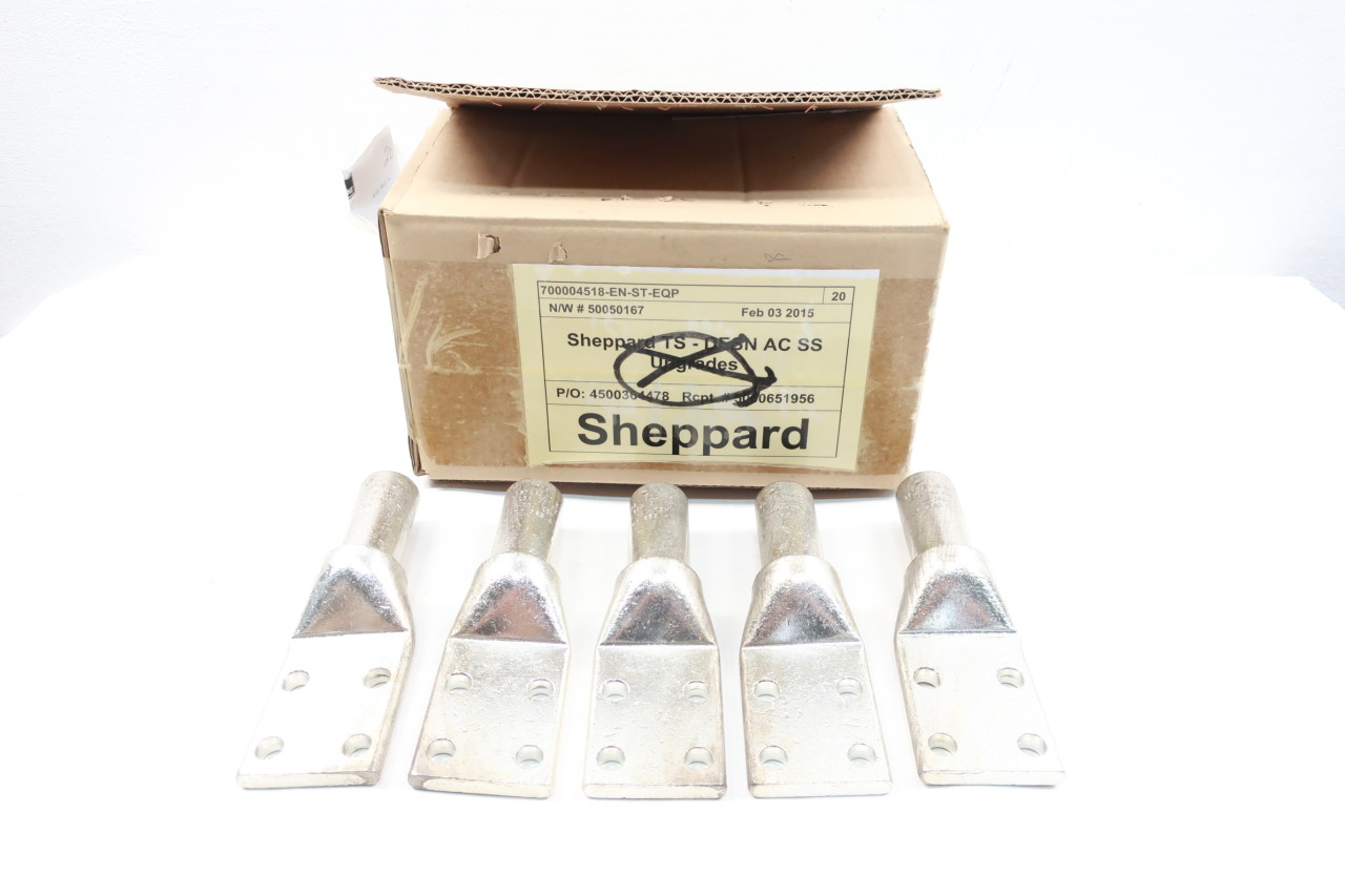 Box Of 5 Slacan 721-A907 2 4 Hole Pad Compression Terminal