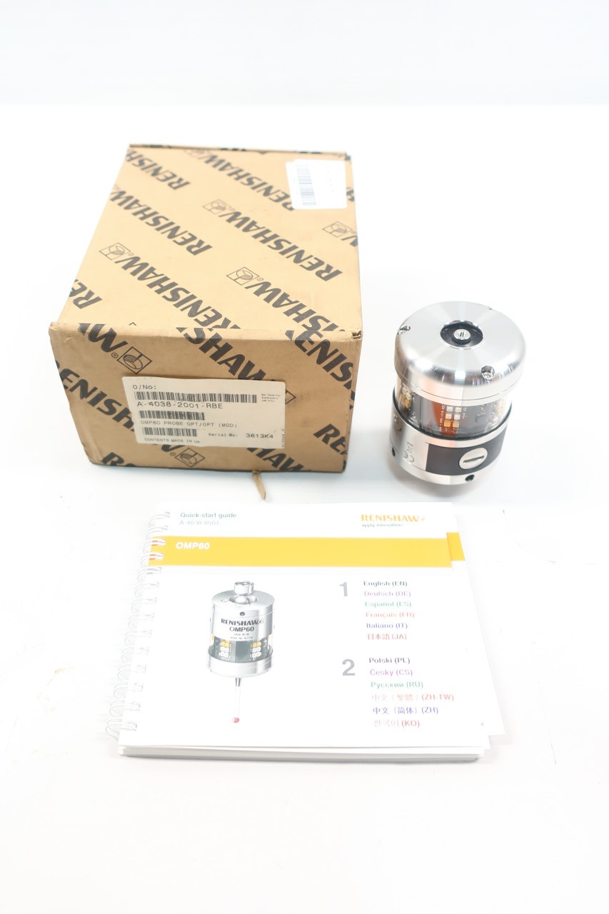 Renishaw A-4038-2001-RBE Omp60 Optical Transmission Probe