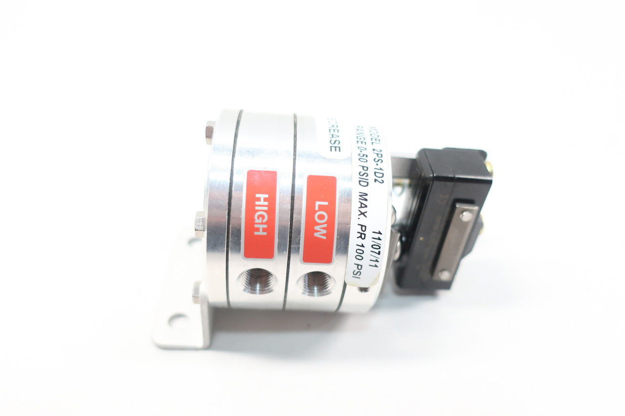 Solon 2PS-1D2 Inductoheat Pressure Switch 0-50psi